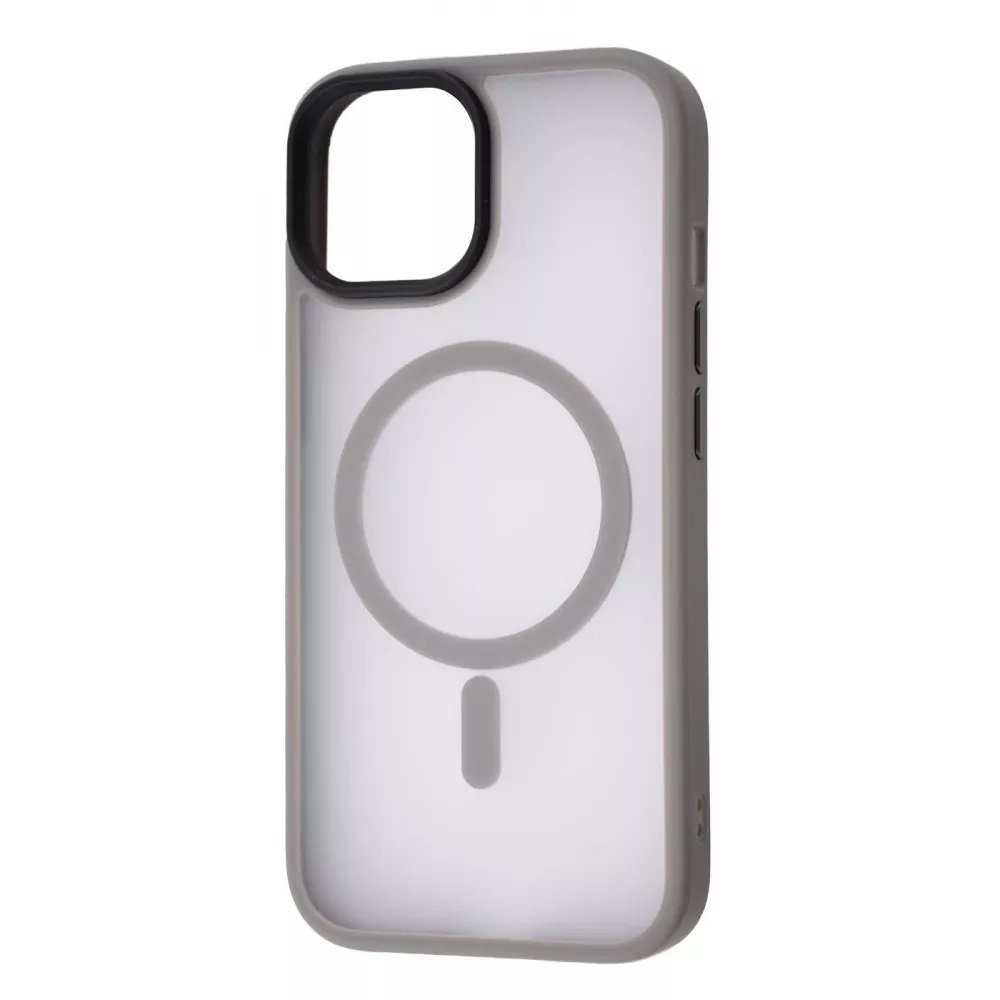 Чехол WAVE Matte Insane Case with MagSafe для iPhone 15 Pro Max Grey ...