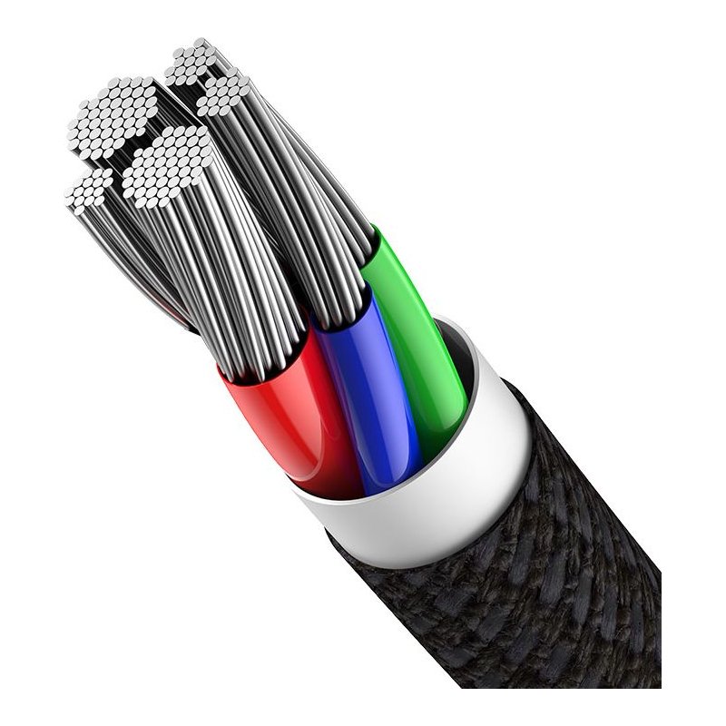 Кабель Baseus High Density Braided Type-C to Lightning PD 20W (2m ...